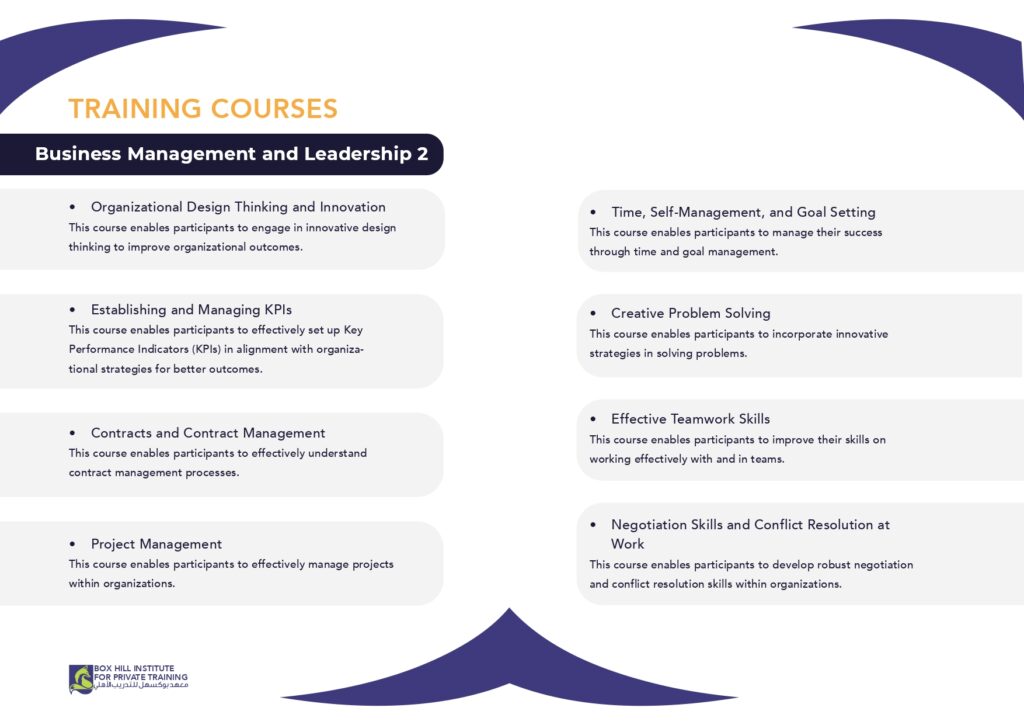 BOX HILL INSTITUTE COURSES – Box Hill College
